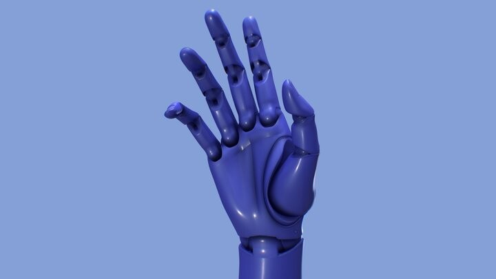 ArtStation - Bionic hand for 3d printing