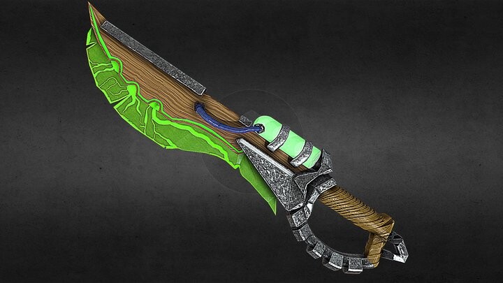ArtStation - Toxic Sword WIP