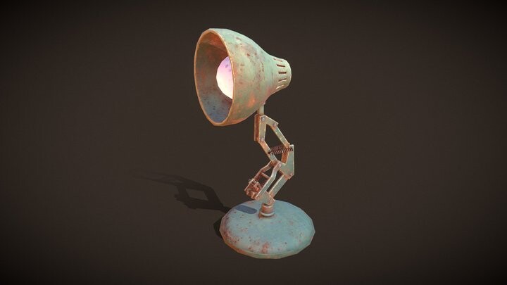 ArtStation - Stylized lamp