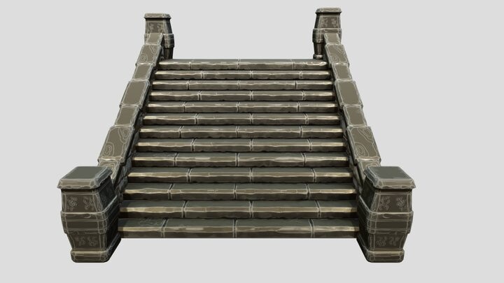 ArtStation - Stylized StairCase
