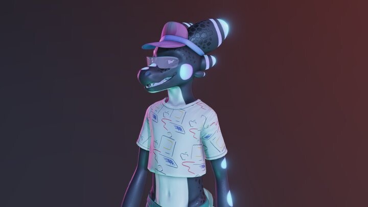 ArtStation - Personal Project - VR Avatar