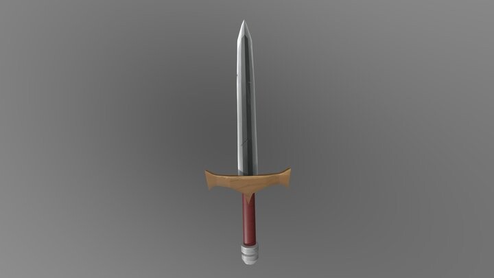 ArtStation - Low Poly Sword for games