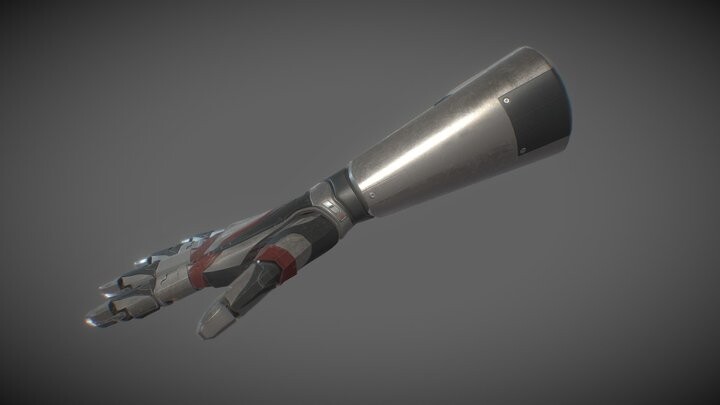 ArtStation - Cyborg-Hand
