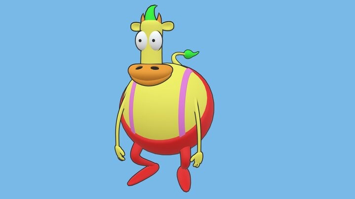 ArtStation - Heffer From Rocko's Modern Life