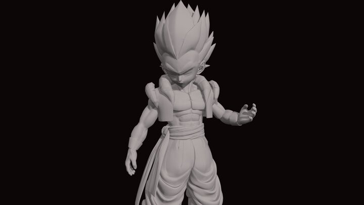 Kohdy Mcintyre - DBFZ - GOTENKS (3DPrint READY)