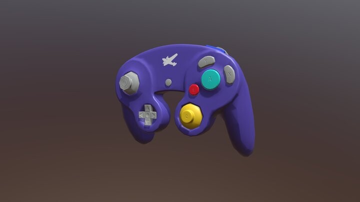ArtStation - Low Poly Game Controller