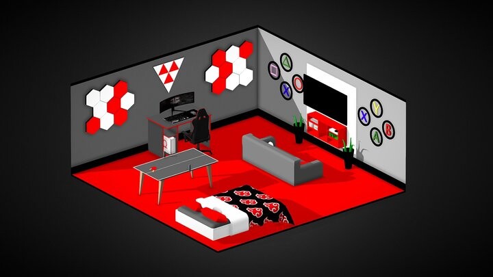 ArtStation - Gamer Room