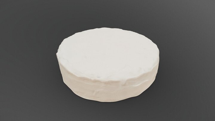 ArtStation - White cake icing free model