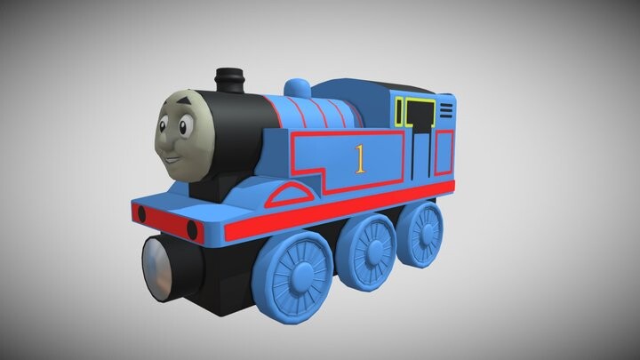 ArtStation - Thomas The Tank Engine (Wooden Railway)