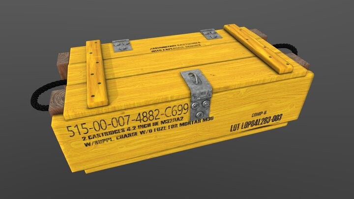 ArtStation - Ammo Crate