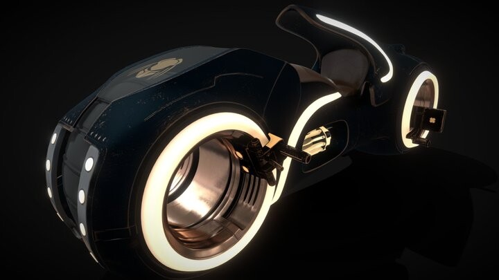 ArtStation - Tron Light Cycle