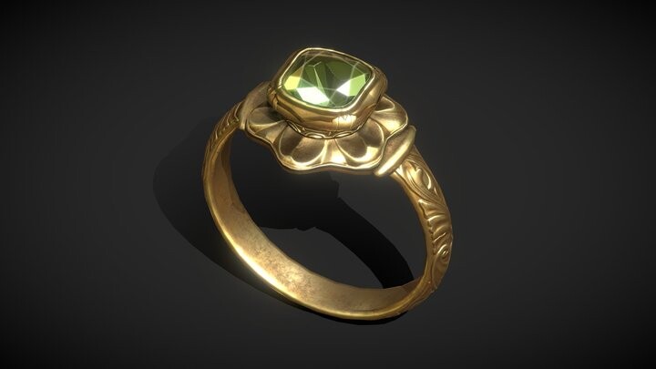 ArtStation - Ring Collection - low poly models