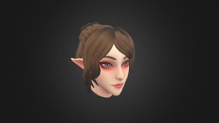 ArtStation - Elf Head Only