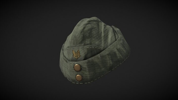 ArtStation - WW2 British SAS Cap