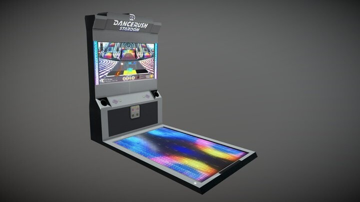 ArtStation - DanceRush Stardom Arcade Machine - Fan Art