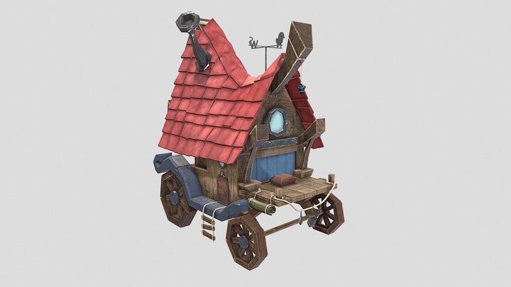 ArtStation - Witch Hut