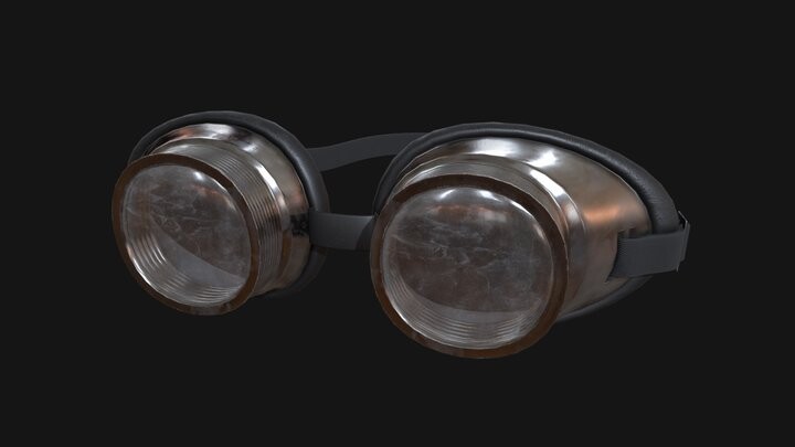 ArtStation - 3D Goggles Free