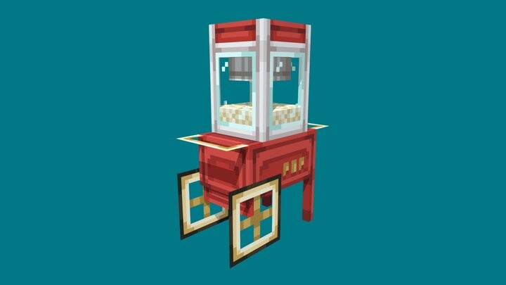 ArtStation - Popcorn Machine