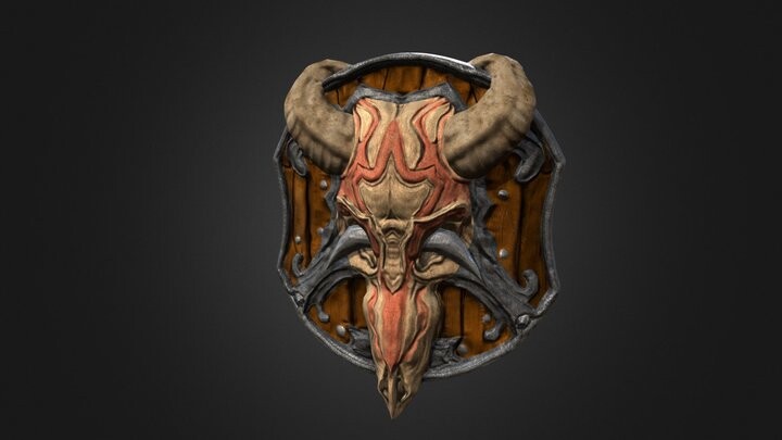 ArtStation - Dusk Bone Shield