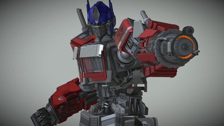 ArtStation - Optimus Prime Rotb