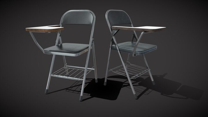 ArtStation - Collage Chair | Kursi Kuliah