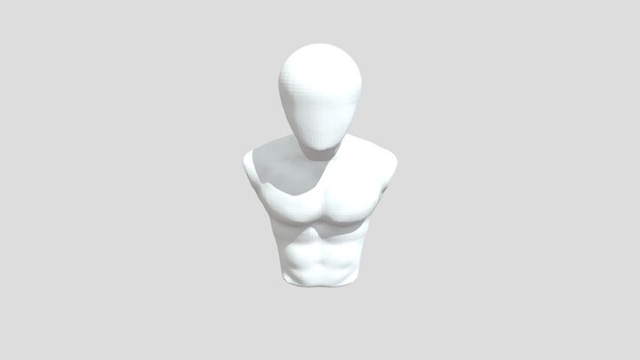 ArtStation - Realistic Torso Sculpt