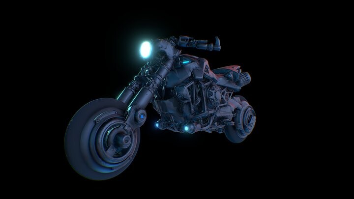 ArtStation - Motorcycle concept sketch