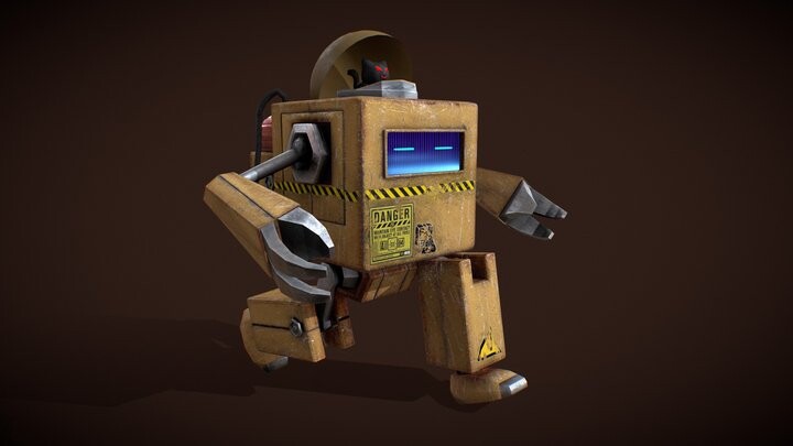ArtStation - BOX-02 Robot