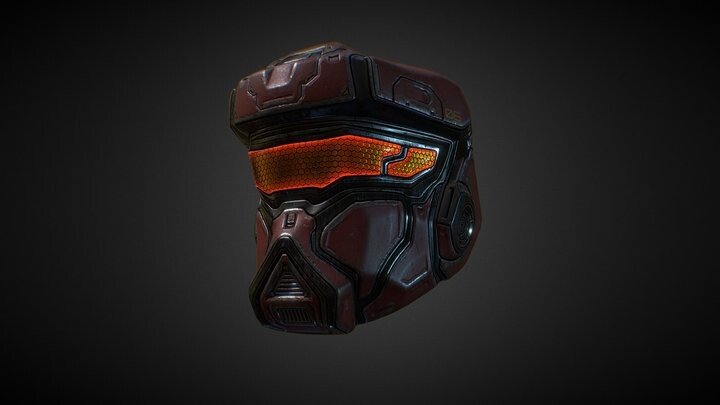 ArtStation - Mech Pilot Helmet