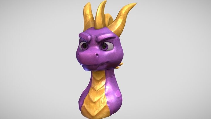 ArtStation - Spyro Bust