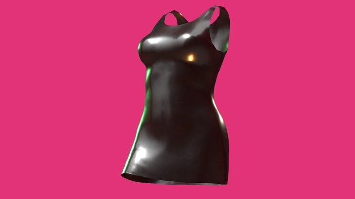 ArtStation - Latex Dress Simulation (Real-Time)