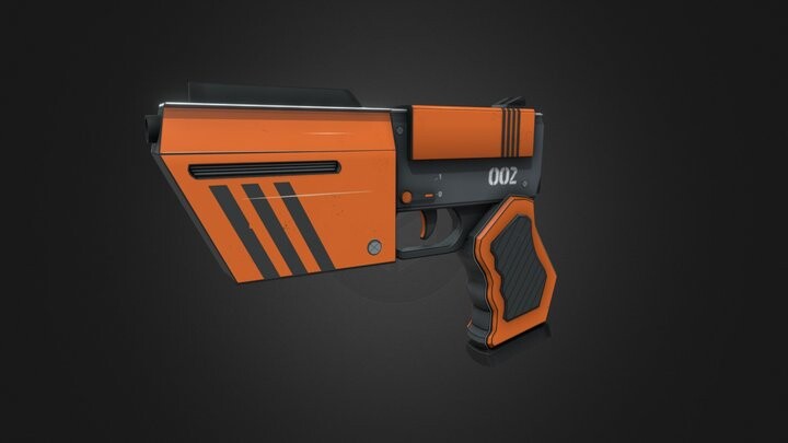 ArtStation - Pistol 002 (Super Cop Training VR)