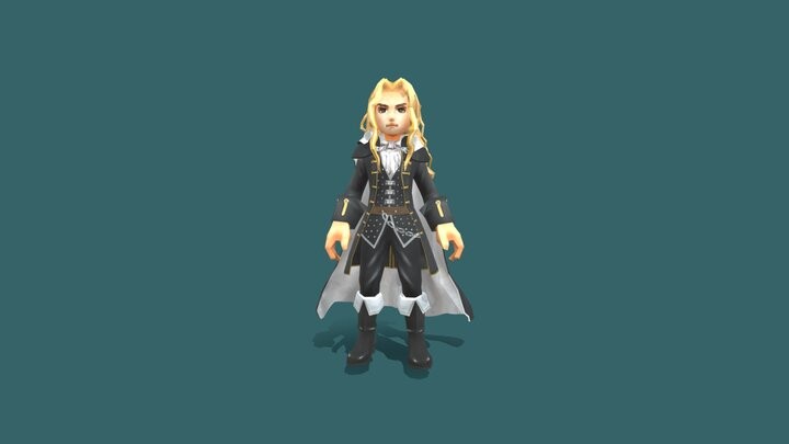 ArtStation - Alucard character costume for the game