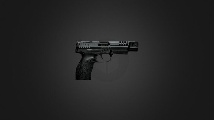 ArtStation - Glock (PS1 Gun)