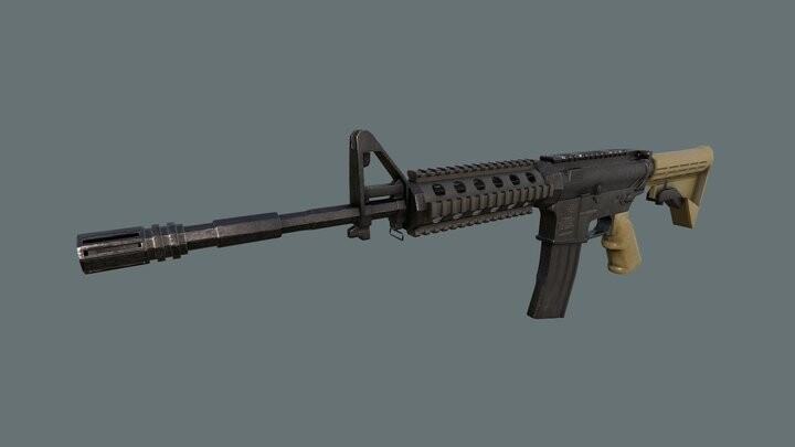 ArtStation - M4 Carbine