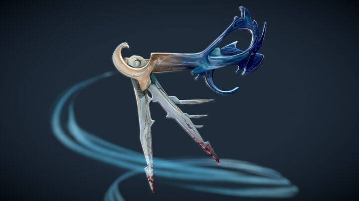ArtStation - Not So Magic Scissors -Stylized Weapon