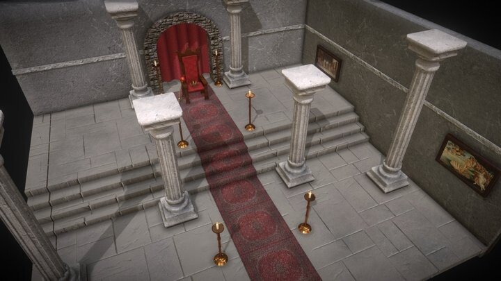 ArtStation - Throne room