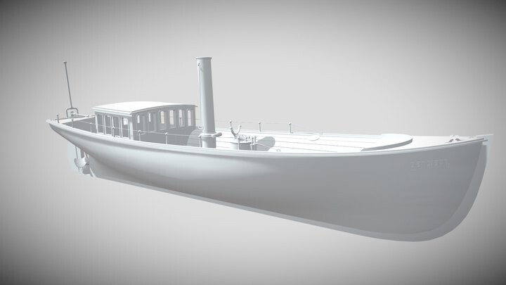 ArtStation - Dagmar steam boat