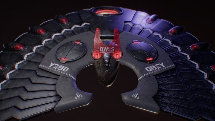 ArtStation - OWLS - Orien Western Law enforcement and Surveillance