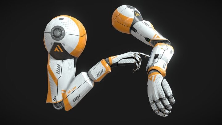 ArtStation - Advanced Robot Arms II (real-time)