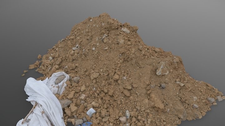 ArtStation - Clay soil pile