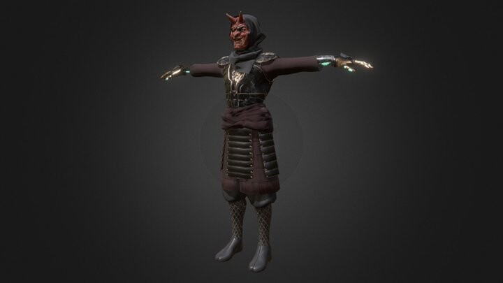 ArtStation - Samurai Cyborg