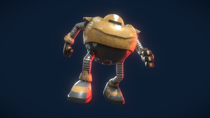 ArtStation - Worker Bot