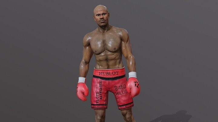 ArtStation - 3D Rigged Boxer Character