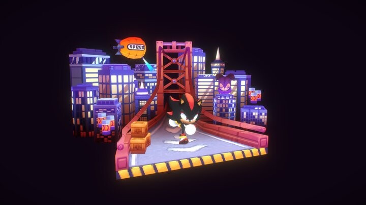 ArtStation - Radical Highway - SA2B Diorama