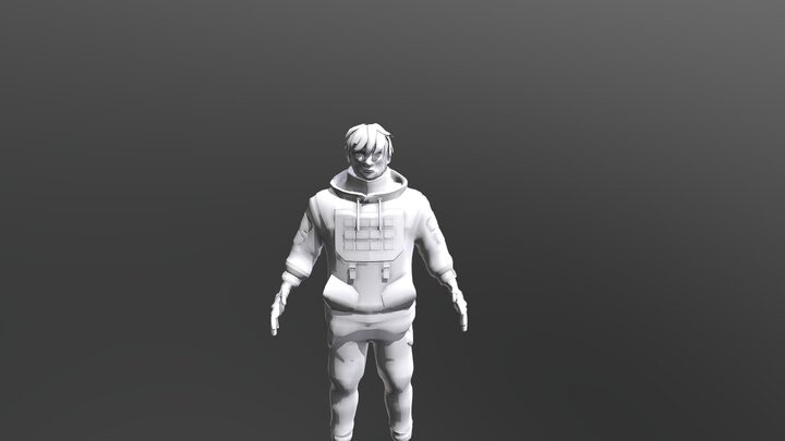 ArtStation - Iso from Valorant 3D Model