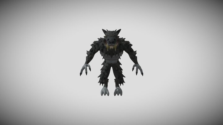 ArtStation - Werewolf Cartoon