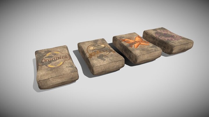 Thunder 3D Dojo - Burlap Bags