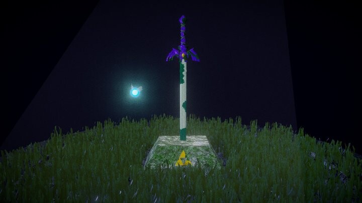 ArtStation - Master Sword (Aged)