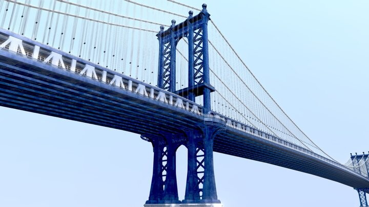 ArtStation - Manhattan Bridge